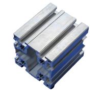 China 100x100 15x15 45 X 45mm Aluminum Extrusion Tube Profiles for sale