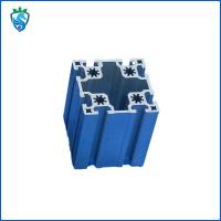 China 6060 60x60 Industrial Aluminum Profile Door Extrusion U Shaped for sale