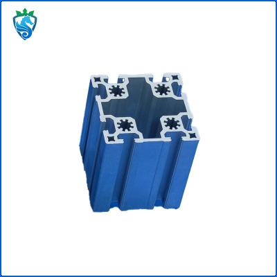 China 6060 60x60 Industrial Aluminum Profile Door Extrusion U Shaped for sale