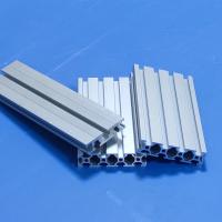China 3060 6060 T5 Industrial Aluminum Profile V Slot T Slot Smooth Extruded for sale