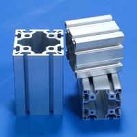 China 8080 80 X 80 Industrial Aluminum Profile Curtain Wall Extrusion for sale