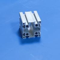 China Black Anodized Slotted Aluminum Extrusions V Slot Rail Alu T Slot for sale