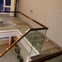China Surface Mounted U Slot Aluminium Profile For Glass Railing 12mm Track Floor Groove for sale