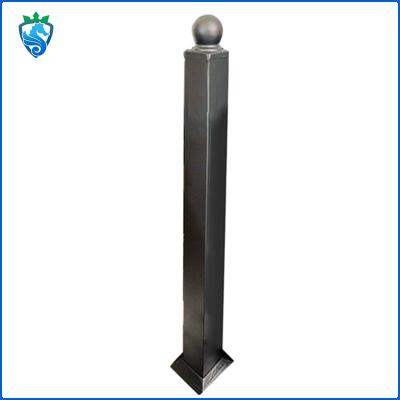China Stair Aluminum Handrail Post Indoor Extruded Fence 4x4x10 3x3x10 6x6x12 for sale