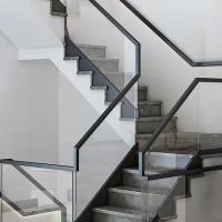 China Aluminium Balustrade Profile Extruded Aluminium U Profile 25mm 20mm 12mm 10mm for sale
