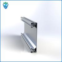 China Railing Aluminum Handrail Profiles Staircase U Aluminum Extrusion Channel Profiles Frame for sale