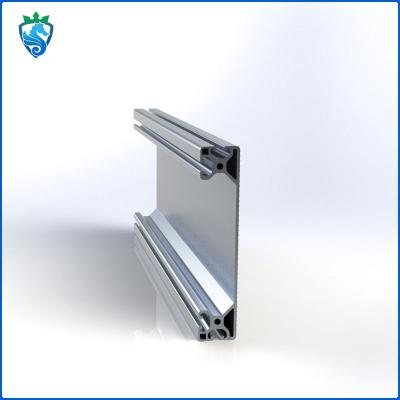 China Railing Aluminum Handrail Profiles Staircase U Aluminum Extrusion Channel Profiles Frame for sale