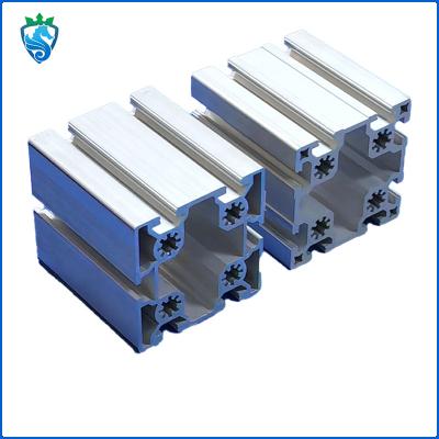China 6063 Aluminum Extruded Profile Architectural Decorative Aluminium Profile Wooden Grain for sale