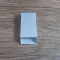 China Customized 40x40mm 6063 Aluminium Alloy Tube Aluminum Hollow Square Tube Profile Black for sale