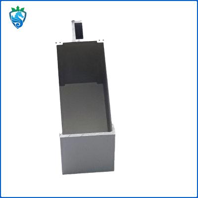 China Commercial Aluminum Curtain Wall Profile Extrusion Electrostatic Powder Coating for sale