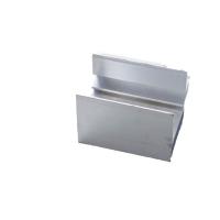 China Industrial Aluminum Curtain Wall Profile 8mm 10mm Shower Glass Wall Profile for sale