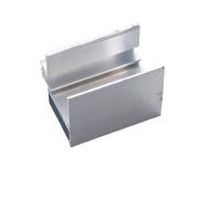 China Industrial Aluminum Curtain Wall Profile 8mm 10mm Shower Glass Wall Profile for sale