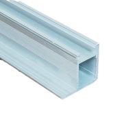 China Chile Sliding Window Aluminium Profile Section Channel Anodizing for sale