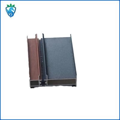 China Window Aluminium Sliding Door Profile Powder Coated European Standard for sale