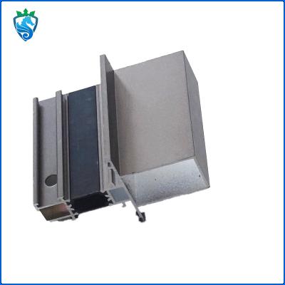 China Extruded Aluminium Sliding Door Profile Wardrobe T3 T8 T5 T6 Tempered for sale