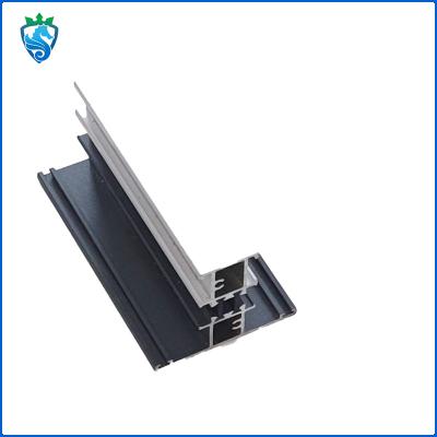 China Framed Aluminium Sliding Door Profile For Kitchen Cabinets for sale