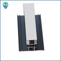 China Handle Aluminium Sliding Door Profile Track 18mm X 2.7m for sale