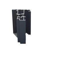 China Sliding Aluminium Profile For Wardrobe Doors Shutter Section for sale