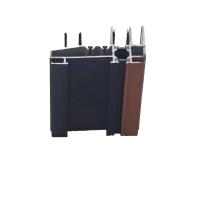 China 798 Aluminum Profile Sliding Door Window Doors Wardrobe Rail for sale