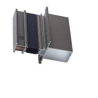 China Aluminium Sliding Door Track Profiles Wardrobe Profile Shutter for sale