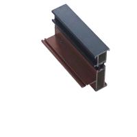 China Extruded Aluminium Sliding Door Profile Wardrobe T3 T8 T5 T6 Tempered for sale