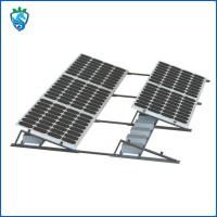 China 20x20 40x80 T Slot Aluminium Profile Pv Panel Frame Rail Photovoltaic Bracket for sale
