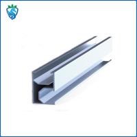 China Metal Aluminum Extrusion Solar Panel Frame Section O H112 Tempered for sale