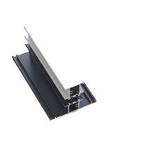 China T6-T8 Custom Aluminum Profiles Angle For Glass Partition Windows for sale