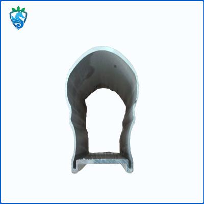 China Powder Coated Aluminium Handrail Profile Extrusions Electric Winch Glass Railing for sale