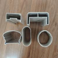 China Frameless Glass Balustrade Aluminum Handrail Profiles Rail Tube for sale