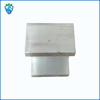 China Cabinet Aluminum Handrail Profiles For Steps Framless Fence U Office Partition for sale