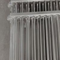 China Round Aluminum Handrail Profiles Shower Extrusion Stair Railing T5-T8 for sale