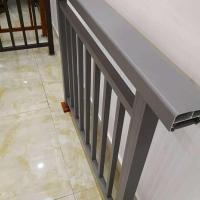 China Balcony Stair Aluminum Alloy Handrail Profiles Corrosion Resistance for sale