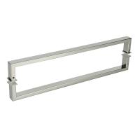 China T351 Outdoor Aluminium Railing Handrail Profiles Terrace Glass Balcony for sale