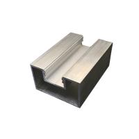 China Indoor Aluminum Handrail Profiles U Channel Glass Staircase Railing Fitting For Balcony for sale