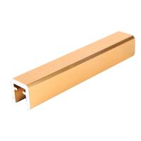 China Metal Aluminium Handrail Profiles O H112 For Home Stair Balustrade for sale