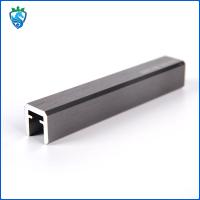 China Anodizing 6063 Aluminum Handrail Profiles Mount Glass Railing for sale