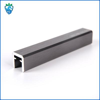 China Anodizing 6063 Aluminum Handrail Profiles Mount Glass Railing for sale