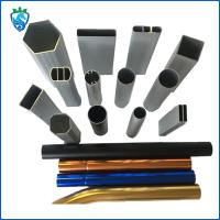 China Extruded Aluminum Alloy Tube Profiles 6060 T42 Anodizing for sale