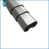 China 6063 T5 Aluminum Tube Profile 6061 Circular Square Sandblasting for sale