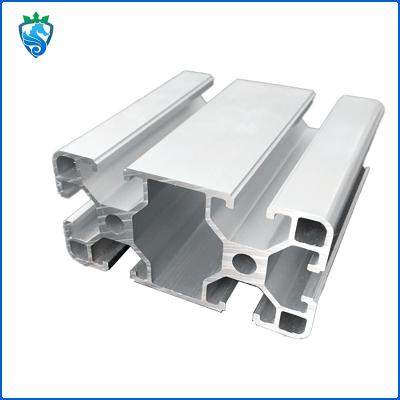 China Industrial Aluminum Extrusion Profile T Slot 4080 6060 6030 anodizing / Polishing for sale