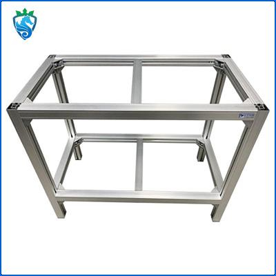 China Customized 6061 Aluminum Alloy Profile Frame T8 With F Handle Extruded for sale