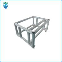 China Alloy 6060 Industrial Aluminum Frame Extrusion Profiles Anodizing 2.6kg/M for sale