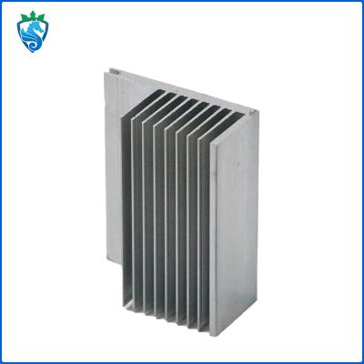 China Anodized Extruded Aluminum Profile Square Heat Sink Anodized for sale