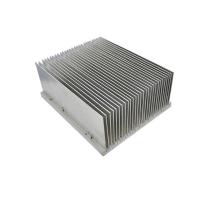 China Anodized Extruded Aluminum Profile Square Heat Sink Anodized for sale