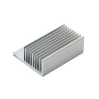 China Anodized Extruded Aluminum Profile Square Heat Sink Anodized for sale