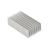 China LED Aluminum Track Profile Heat Sink With Hidden Mounting Clips For Housing Decoration for sale