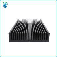 China LED Aluminum Track Profile Heat Sink With Hidden Mounting Clips For Housing Decoration for sale