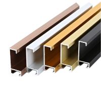 China Picture Frame Aluminum Alloy Profiles T42 Anodizing Customized T651 for sale