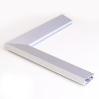 China Line Frame Aluminum Alloy Extrusion Profile Poster Outer Frame 2.6kg / M for sale